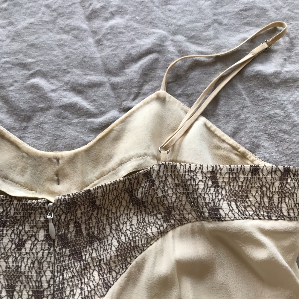 Rare Vena Cava Silk Cami Xs Cream - Gem